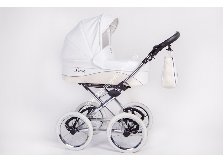 Купить коляска 3 в 1 Nastella Luxe New цвет синий, бежевый, оранжевый ...